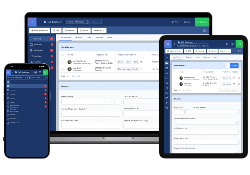 ePCR Software | EMS ePCR Software